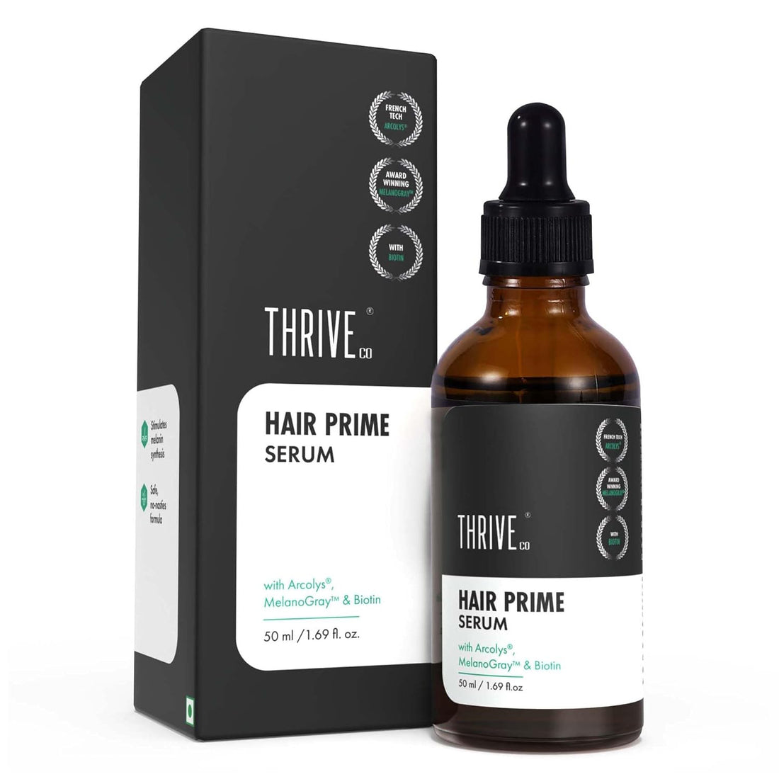 Anti Grey Hair Prime Serum | Men Women: Reverse Premature Greying
